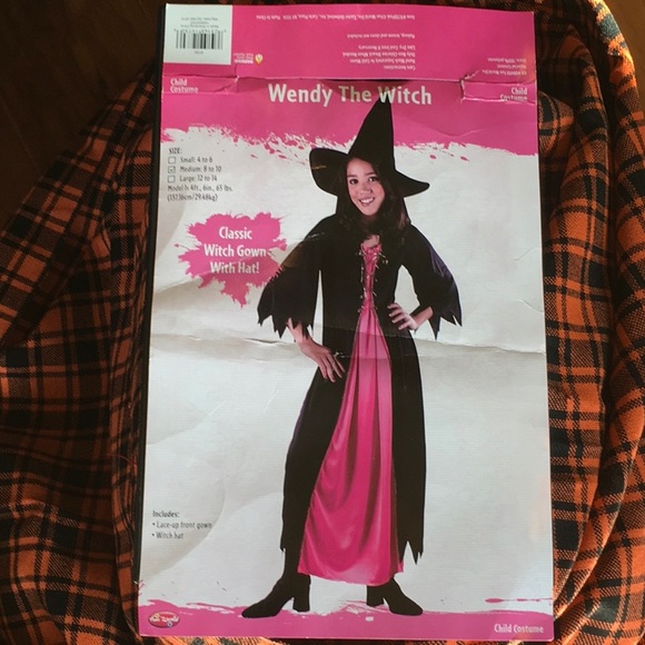 Fun World | Costumes | Wendy The Witch Child Costumenew In Package ...